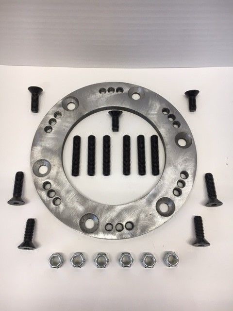 Standard non symmetrical 6 bolt Clocking Ring - Great Lake Off Road LLC